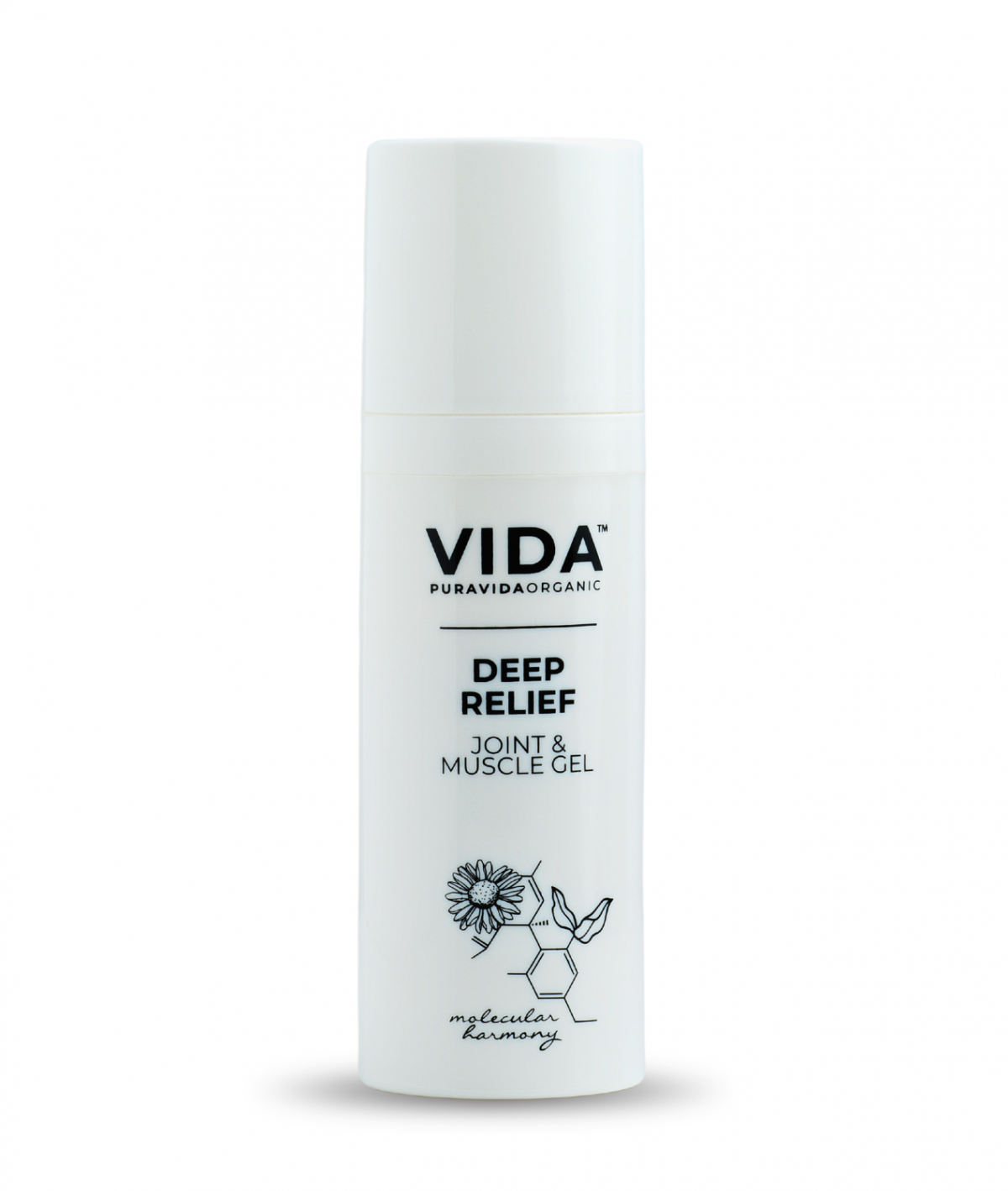 Deep Relief Joint & Muscle Gel 50ml (500mg CBD / 500mg CBG) - Pura Vida ...